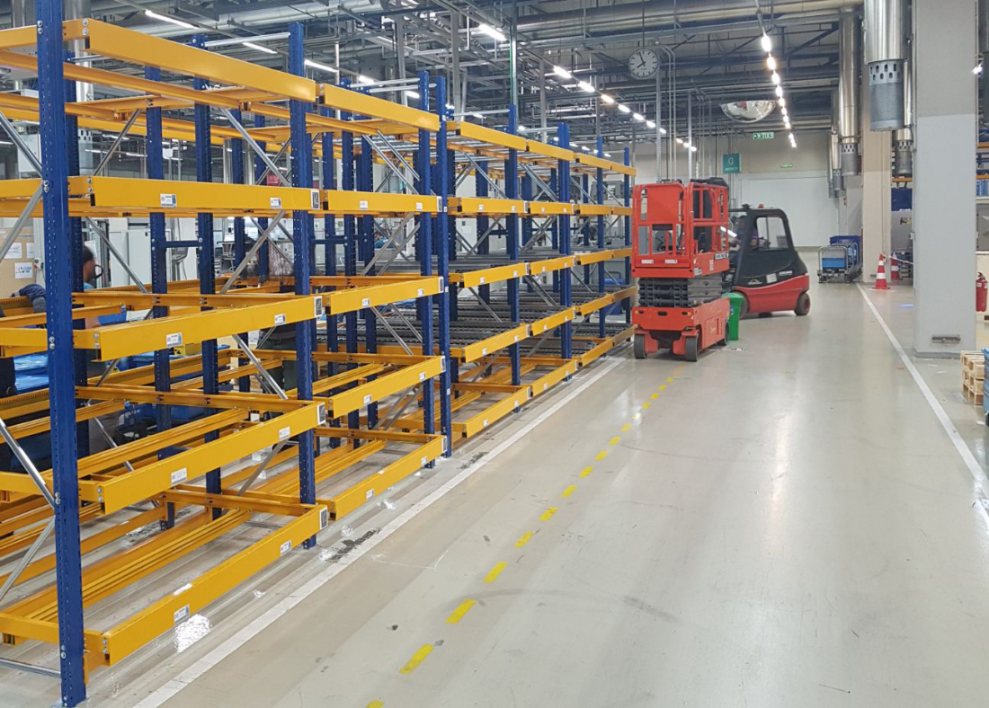 umdasch Madosan’dan Dinamik Kayar Raf